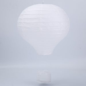 White Chinese Paper Lantern Hot Air Balloon Style For Weddings Kids ...