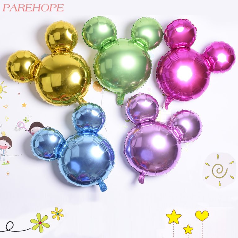 34 Disney Mickey Mouse Foil Balloon Cartoon Birthday Party Decorations ...