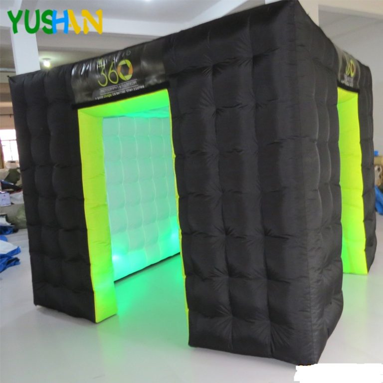 10ft Customizable Led Inflatable Photo Booth Cabin For Events ...