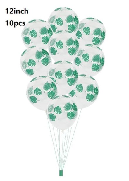Safari Jungle Birthday Party Balloons Animal Palm Tree Decorations ...