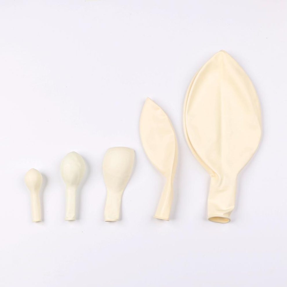 White Latex Wedding Balloons Mini To Jumbo Sizes For Arch Decoration ...