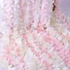 Artificial Cherry Blossom Garland 100cm Silk Sakura Vine For Wedding ...