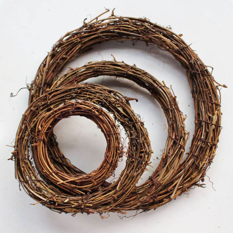 Easter Diy Natural Rattan Wreath For Doorwall Decor In Various Sizes ...