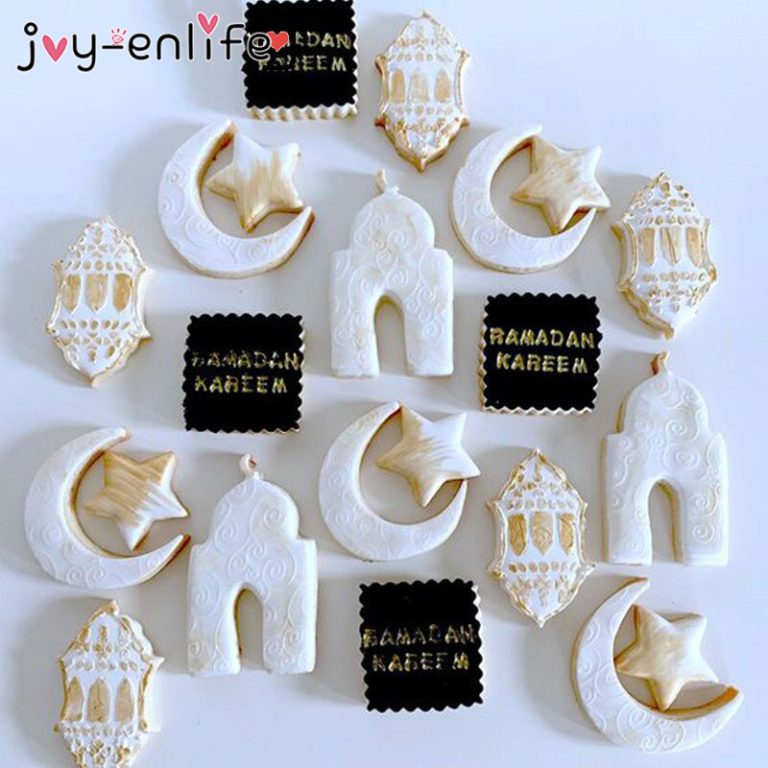Eid Mubarak Ramadan Cookie Cutter Islamic Moon Star Biscuit Mold ...